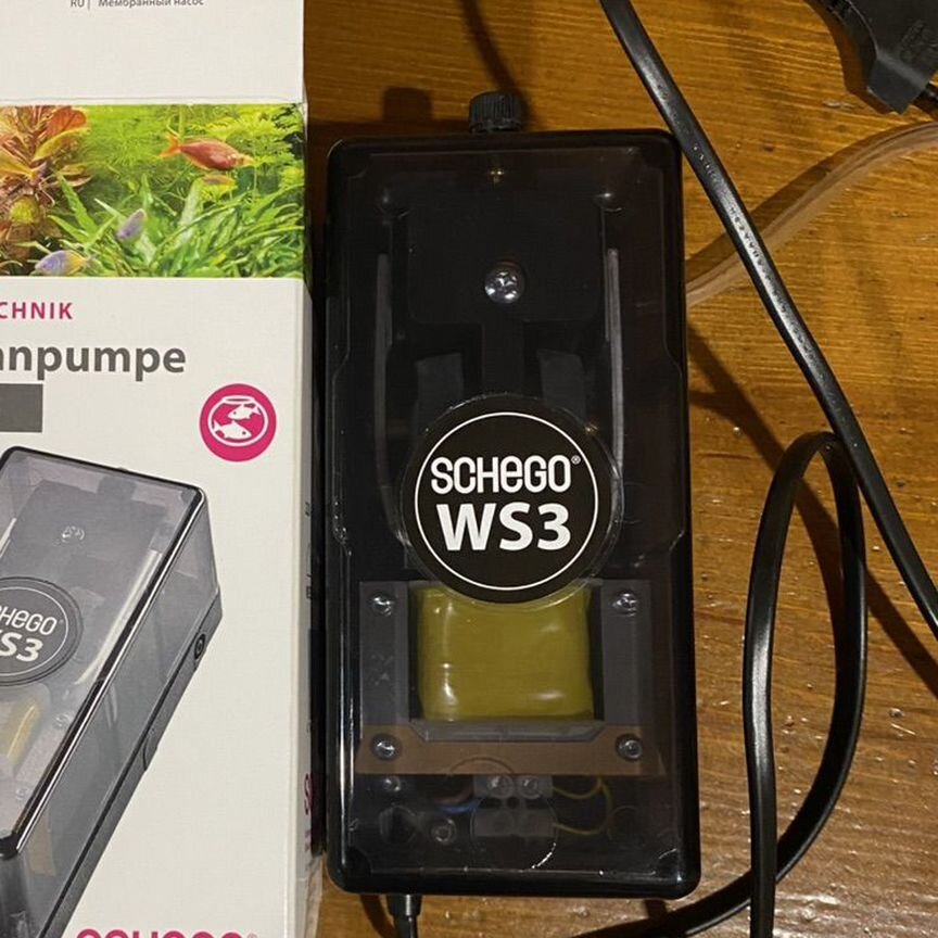 Компрессор для аквариума schego ws3