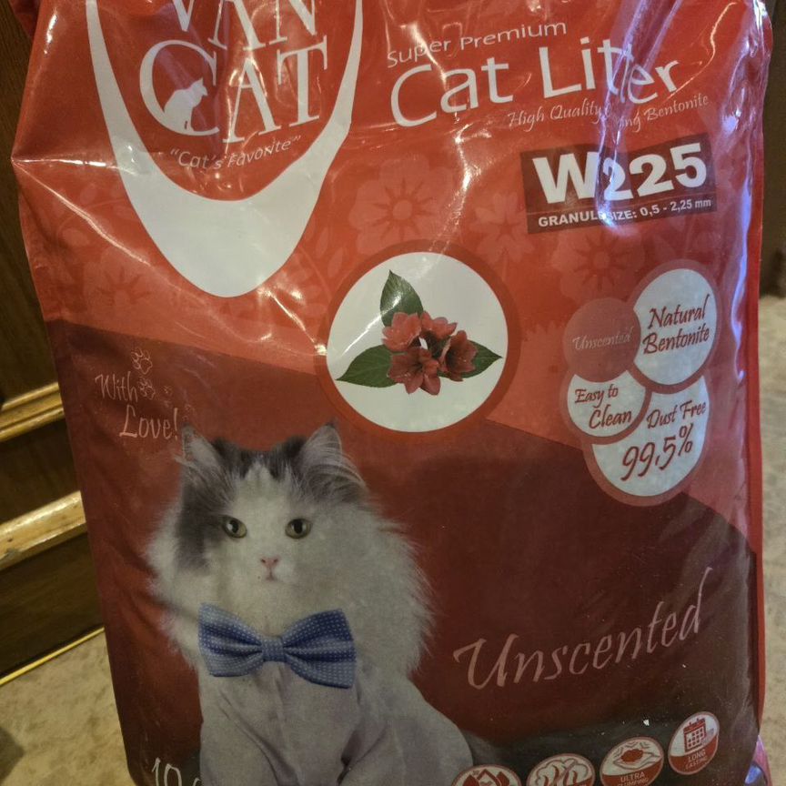 Кошачий туалет Van Cat 10кг