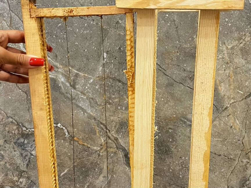 Рамка для ульев б/у с обрешеткой