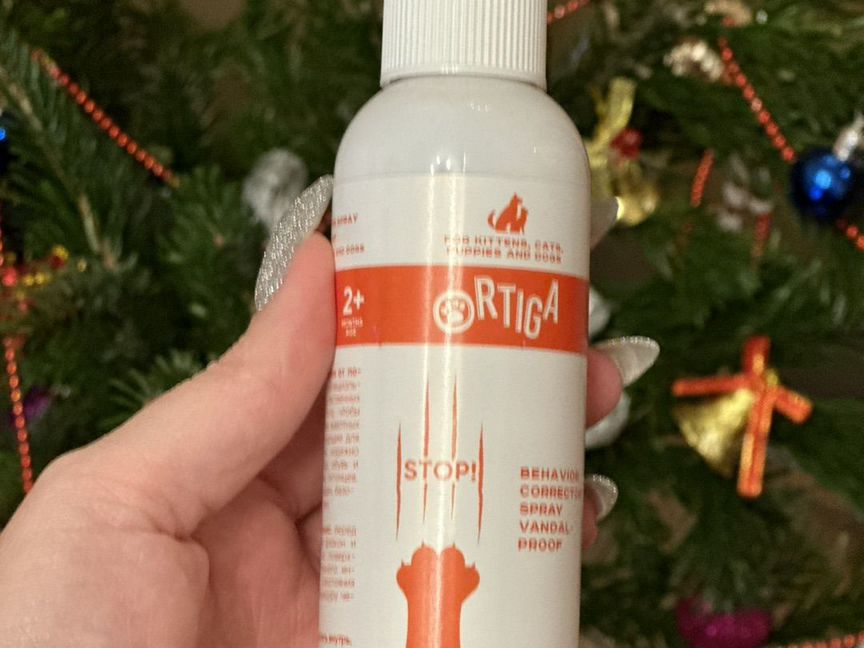 Спрей-корректор поведения для котят, щенков Ortiga