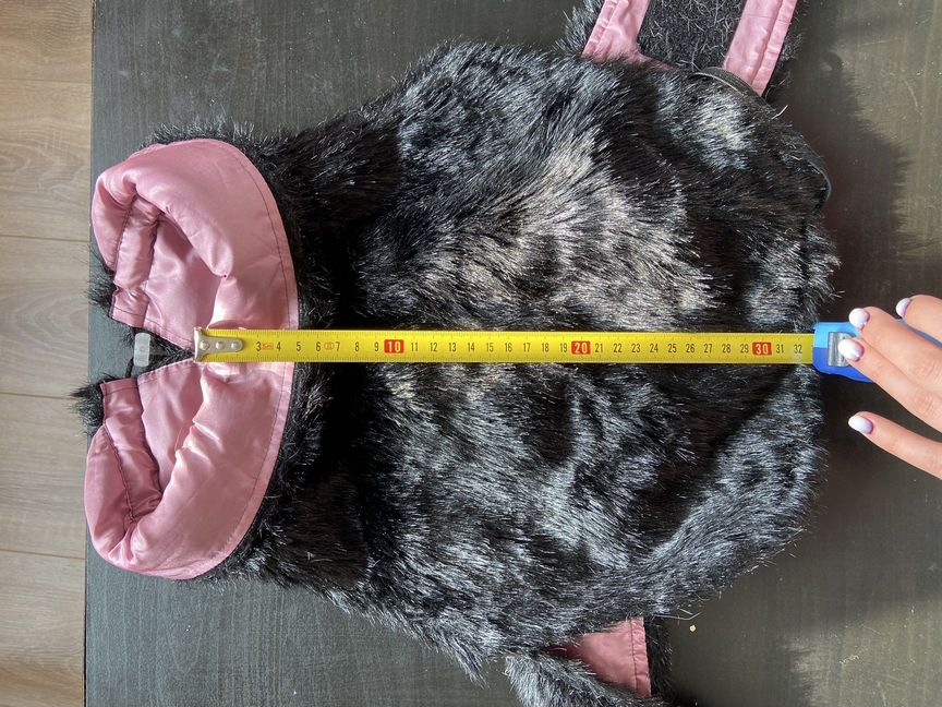 Жилетка для маленьких собак (мопс)