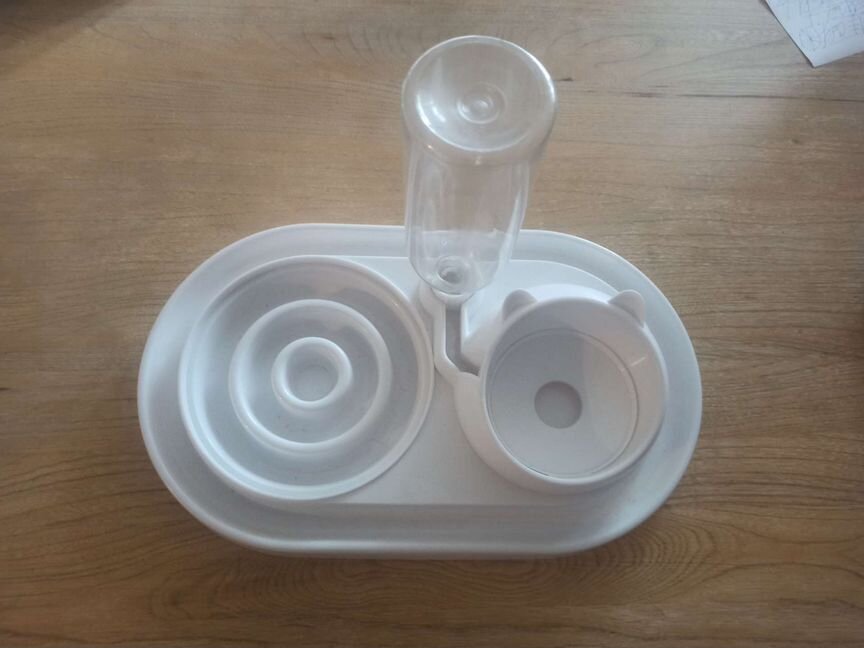 Тарелка медленное питание для собаки/кошки