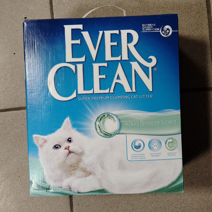 Наполнитель для кошачьего туалета комкующийся