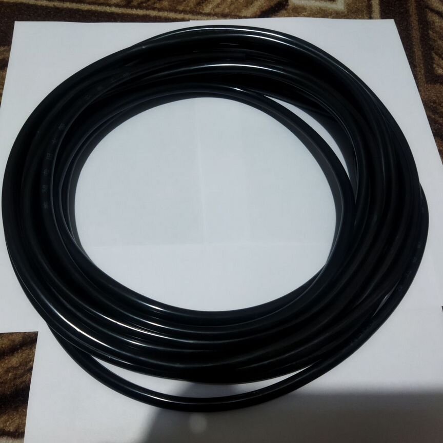 Шланг для нипельных поилок черный 8мм 10 метров