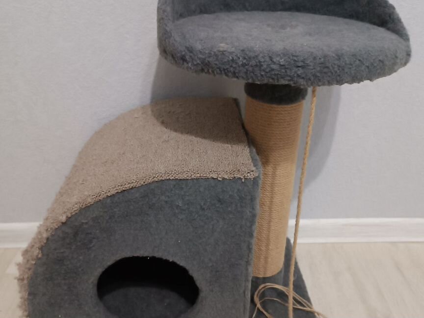 Когтеточка домик для кошки