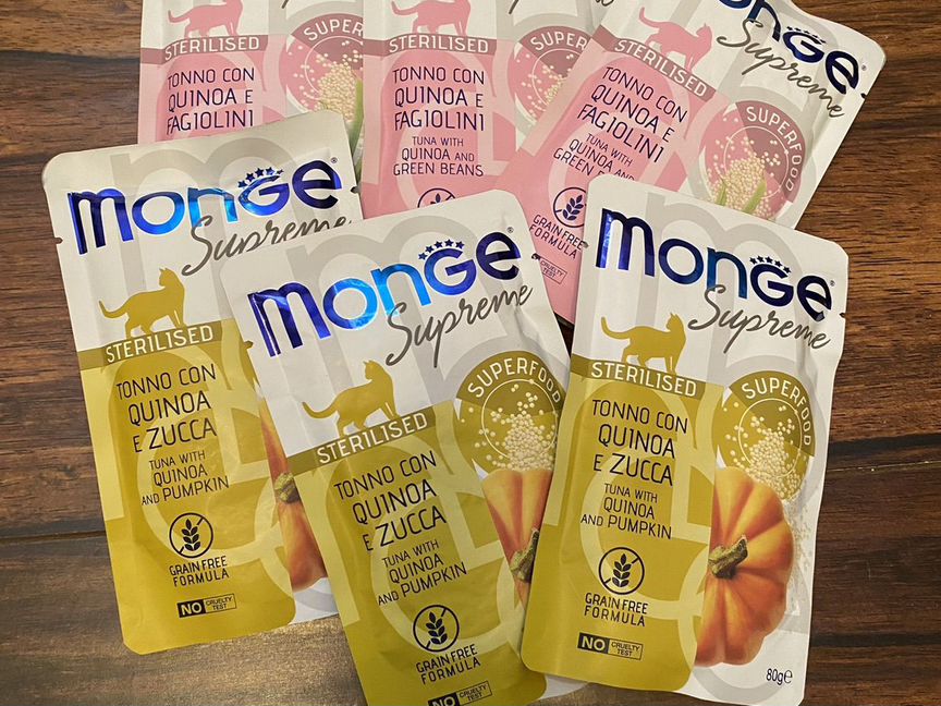 Паучи для кошек Monge Supreme