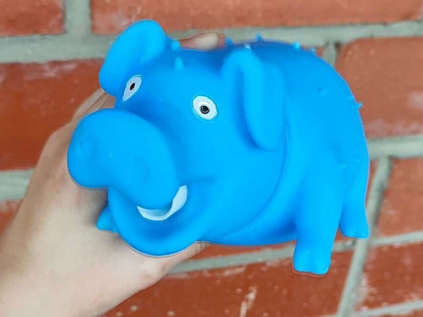 Игрушка хрюшка свинья пиг хряк для собак