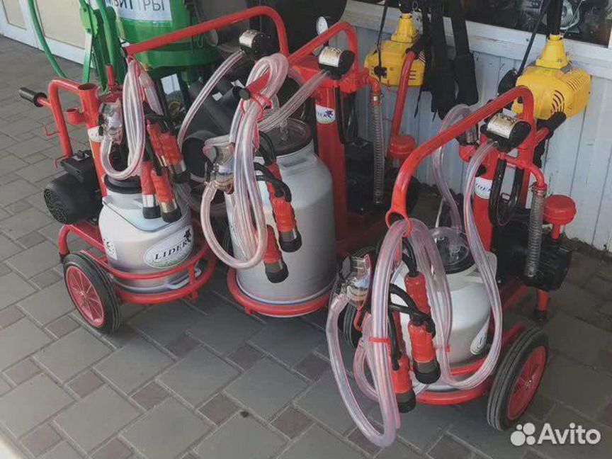 Доильный аппарат на 1 и 2 коровы Турция