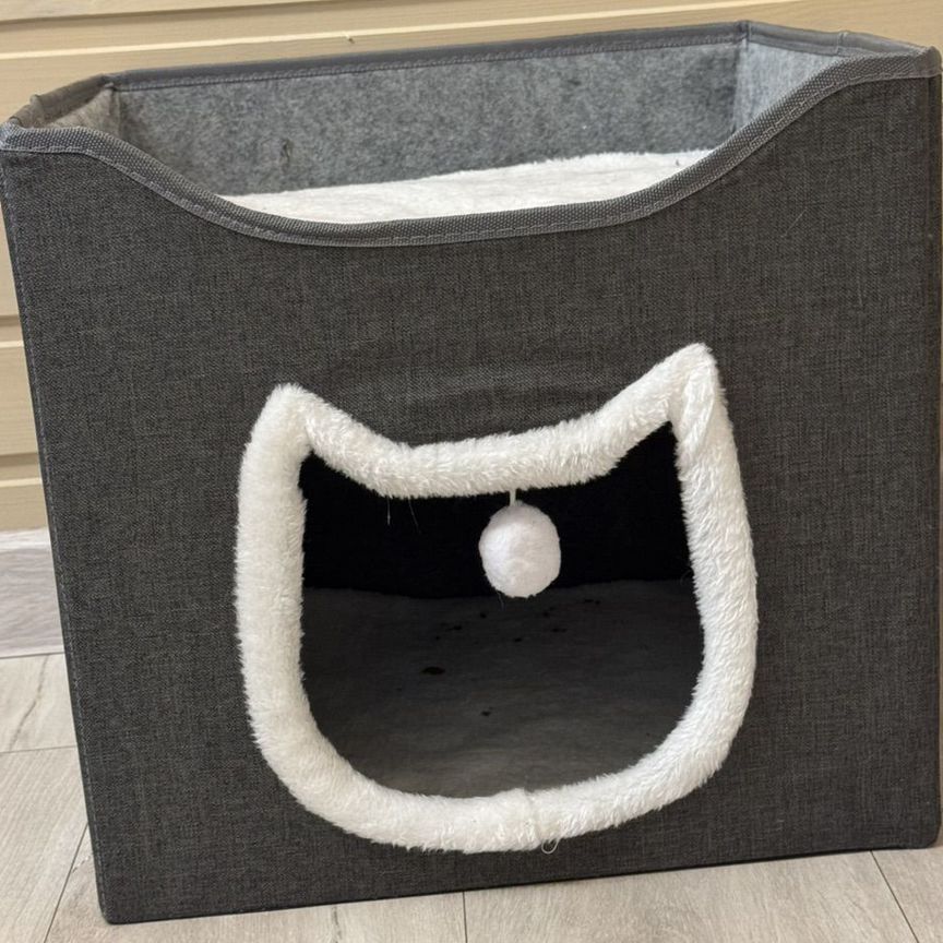 Домик для кошки с когтеточкой