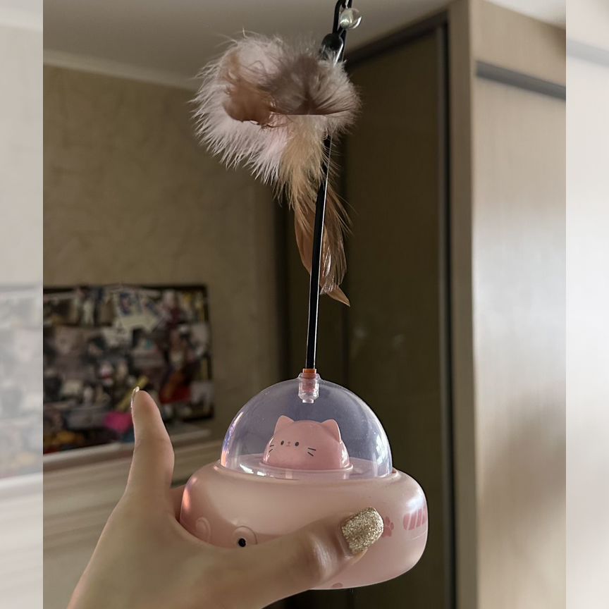 Лежанка-домик   игрушка в подарок для кота