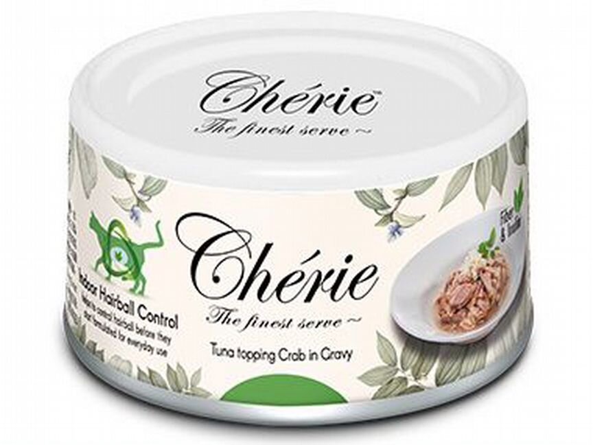 Pettric консервы для кошек, тунец с мясом краба в