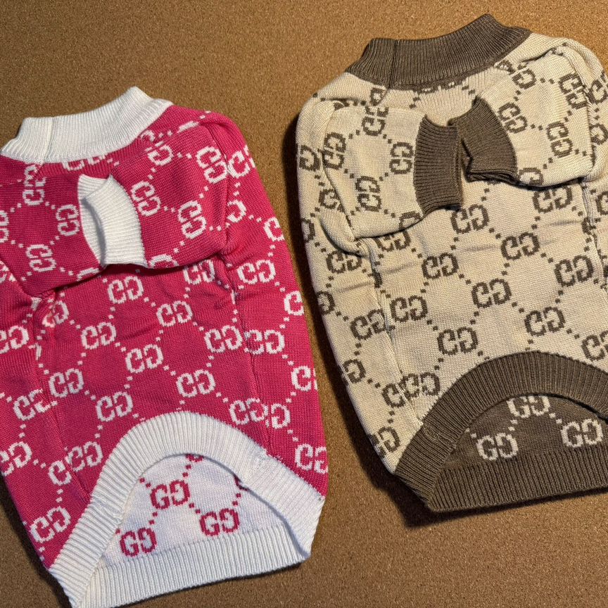 Кофта свитер одежда для собак gucci