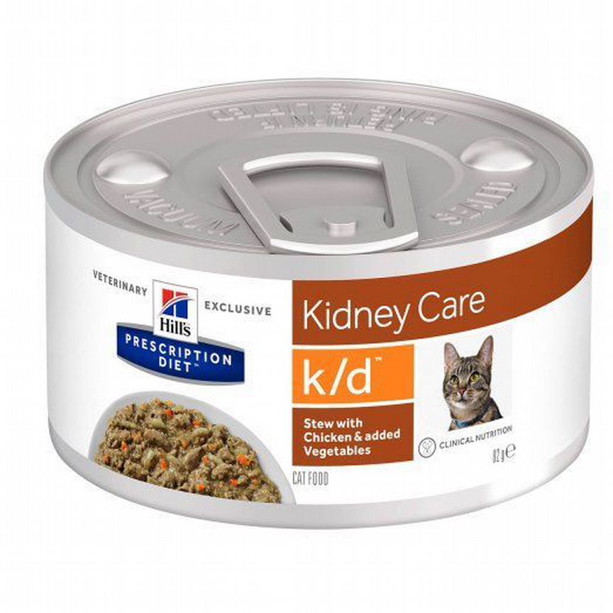 Корм для кошек hills k/d