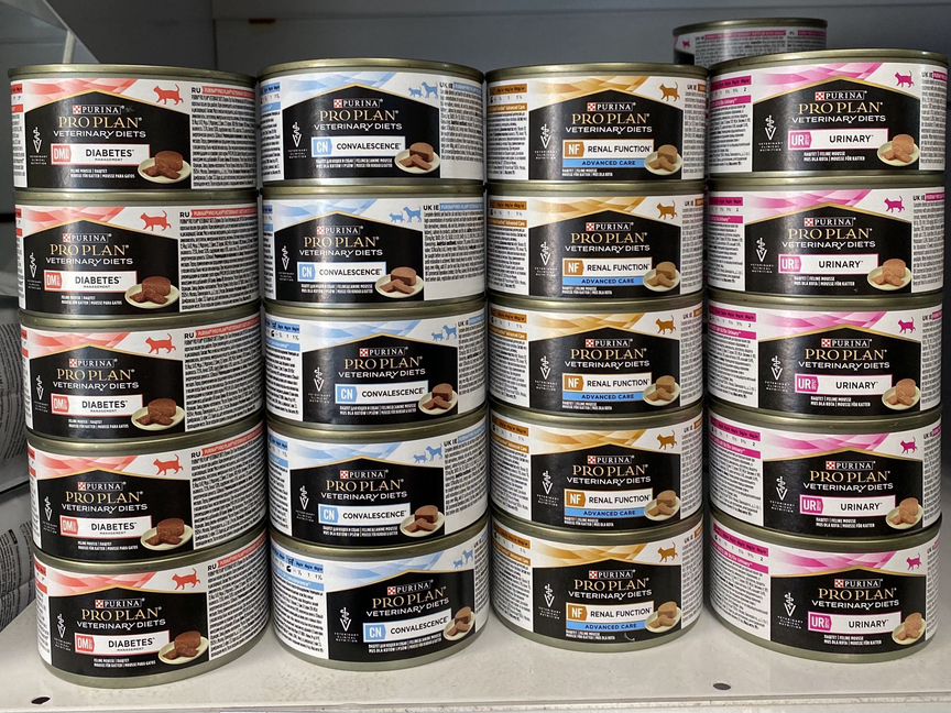 Корм кошачий уринари в банках
