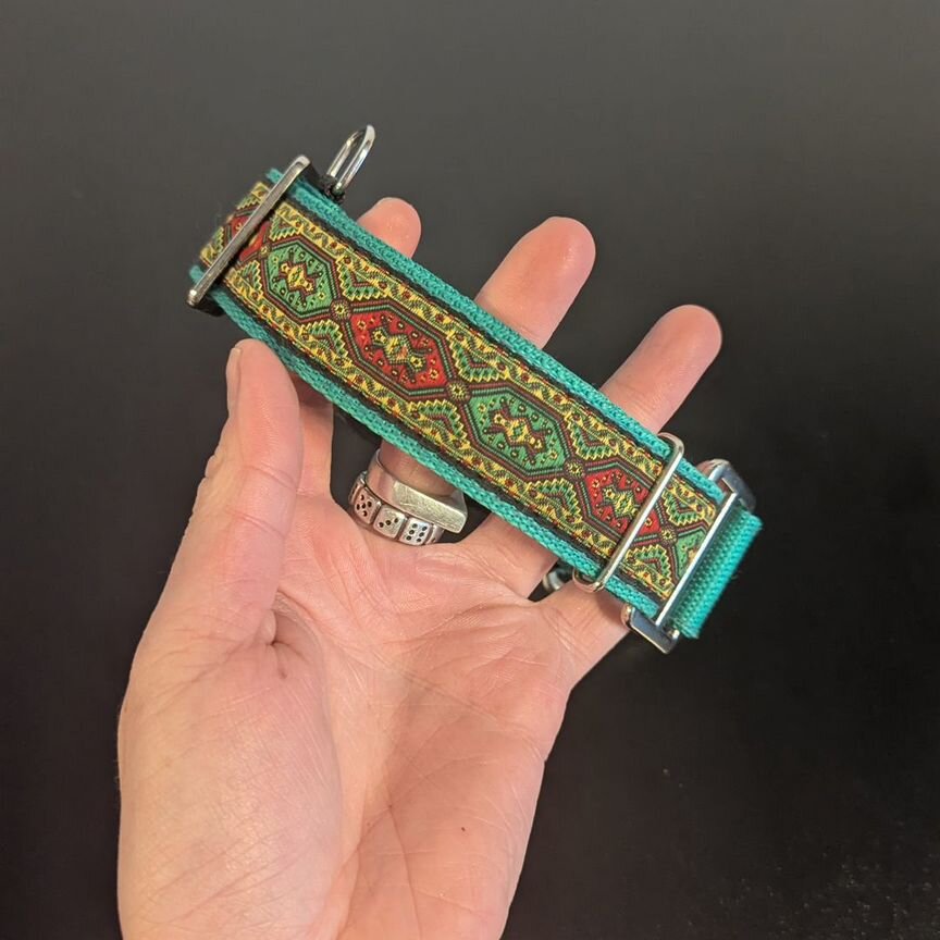 Ошейник на фастексе ykkaсollar 3 см, шея 28-36 см