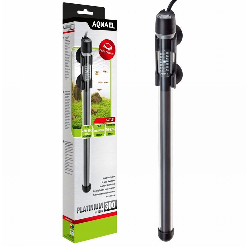 Нагреватель aquael Platinium 300 w на 230-300 л