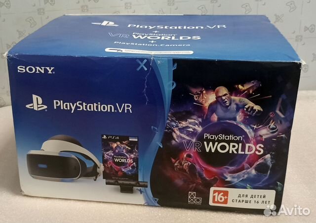 VR-шлем Sony PlayStation VR (CUH-ZVR2) + PS Camera купить в Москве | Электроника | Авито