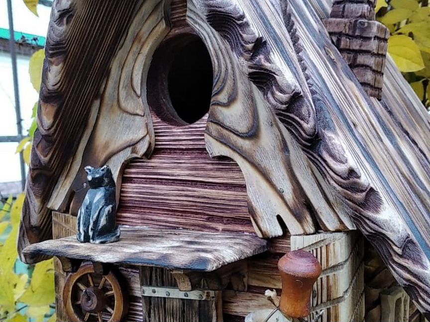 Скворечники, кормушки, деревянные изделия
