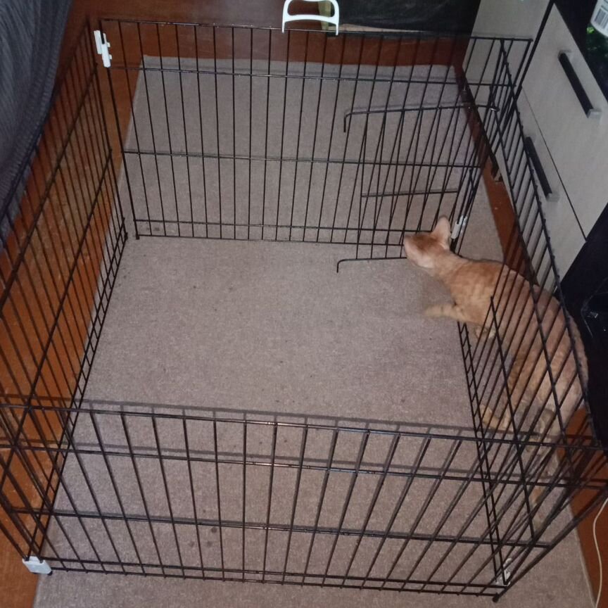 Вольер,перегородка для домашних питомцев