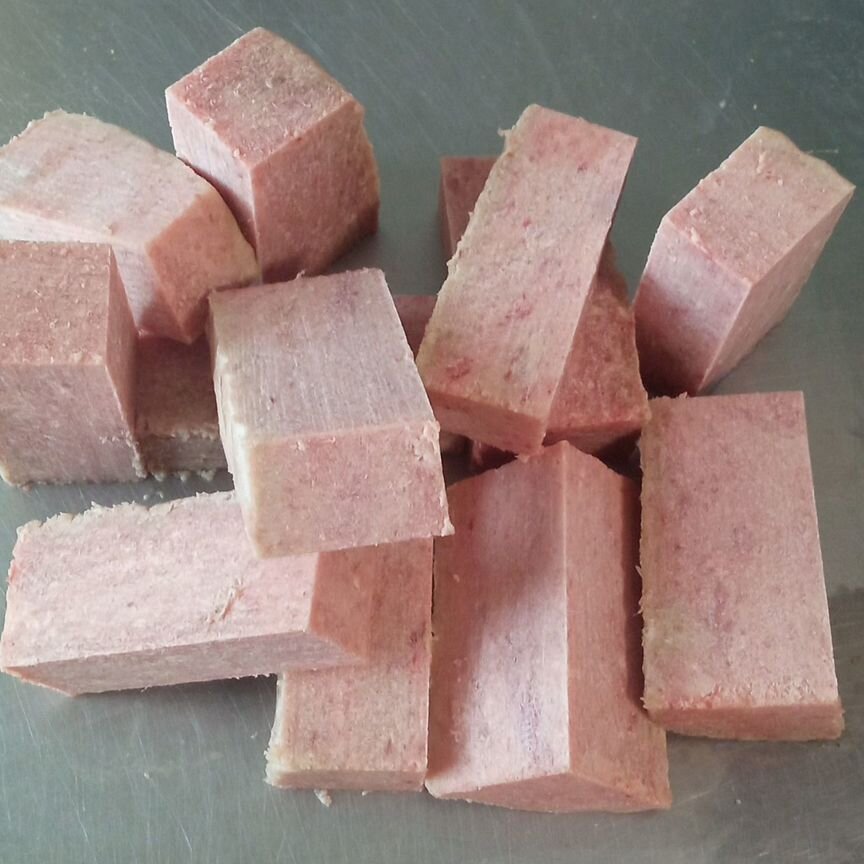 Фарш натуральный куриный пиленый кусочками