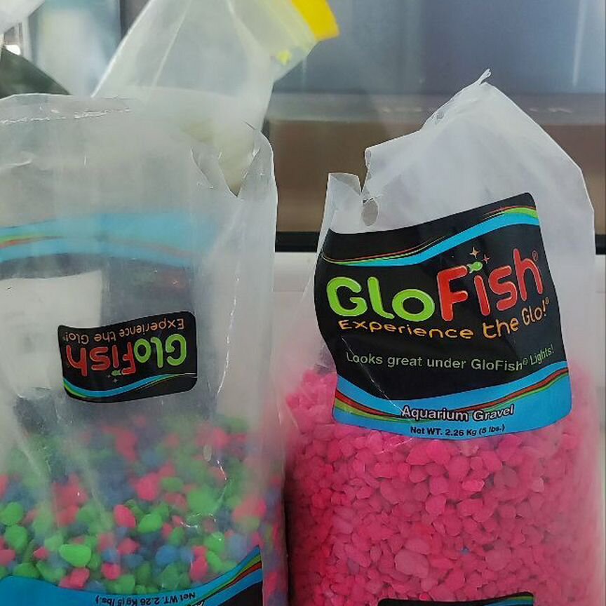 Грунт для аквариума разноцветные