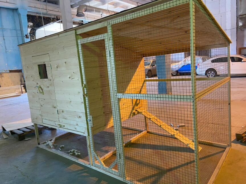 Курятник зимний