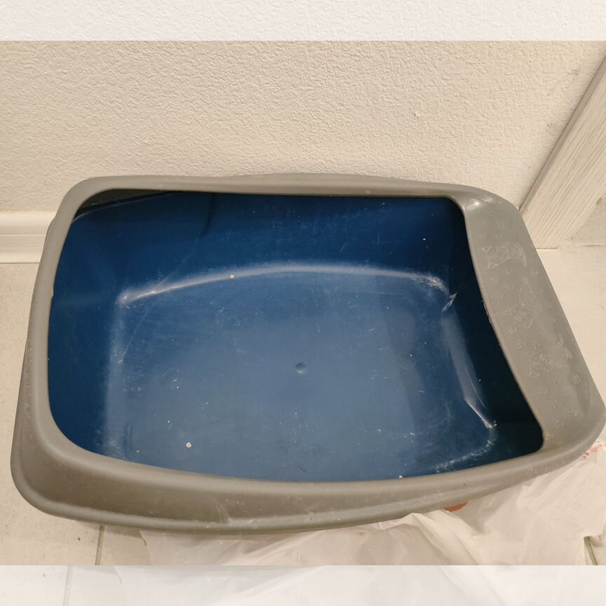 Лоток для кошек большой высокий