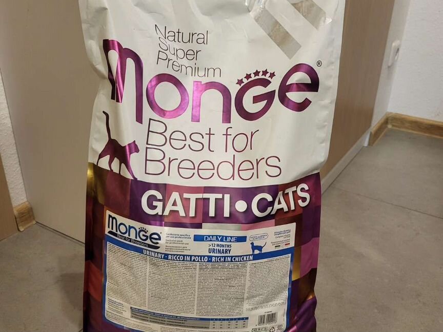 Корм monge для кошек