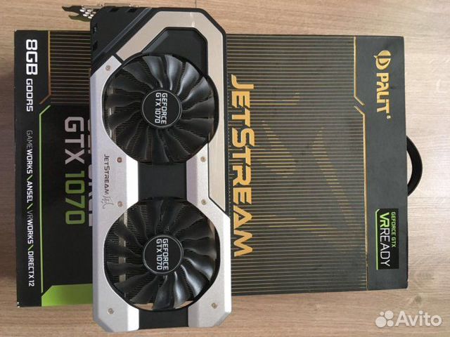 Gtx 1070 palit JetStream купить в Новокузнецке | Электроника | Авито