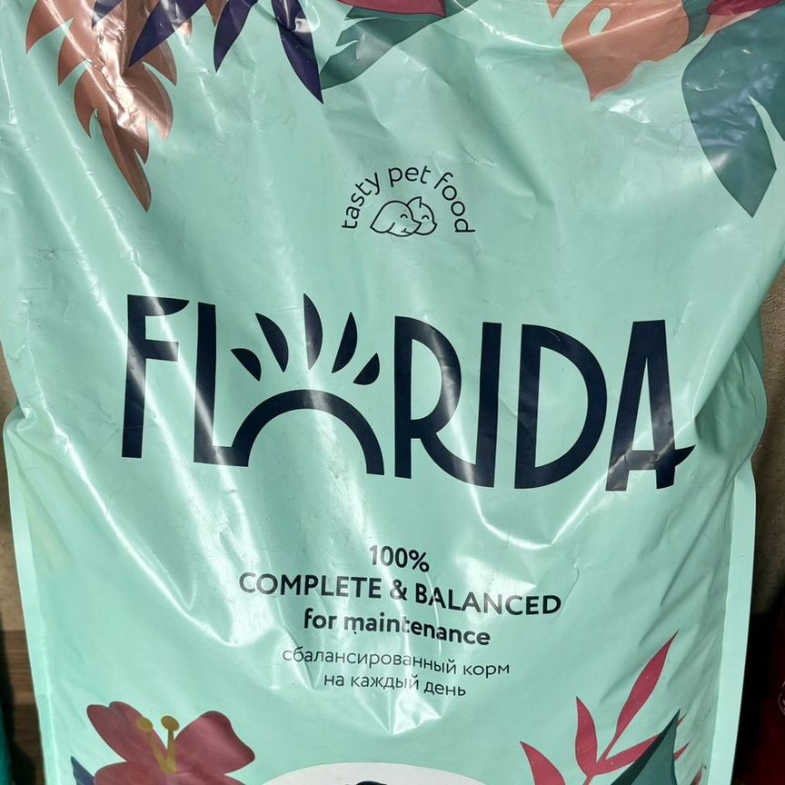 Florida корм для щенков средних пород 14кг