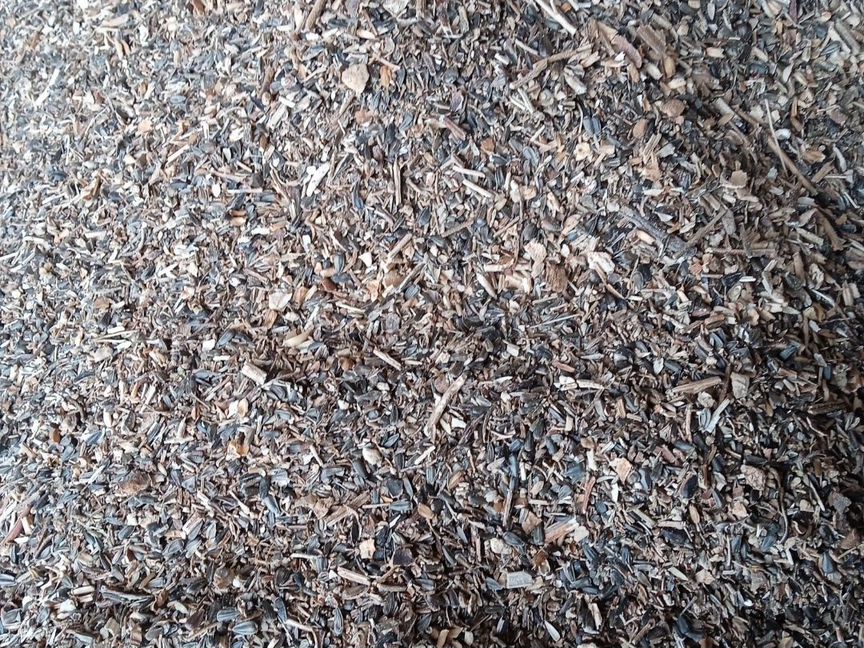 Отходы подсолнечника