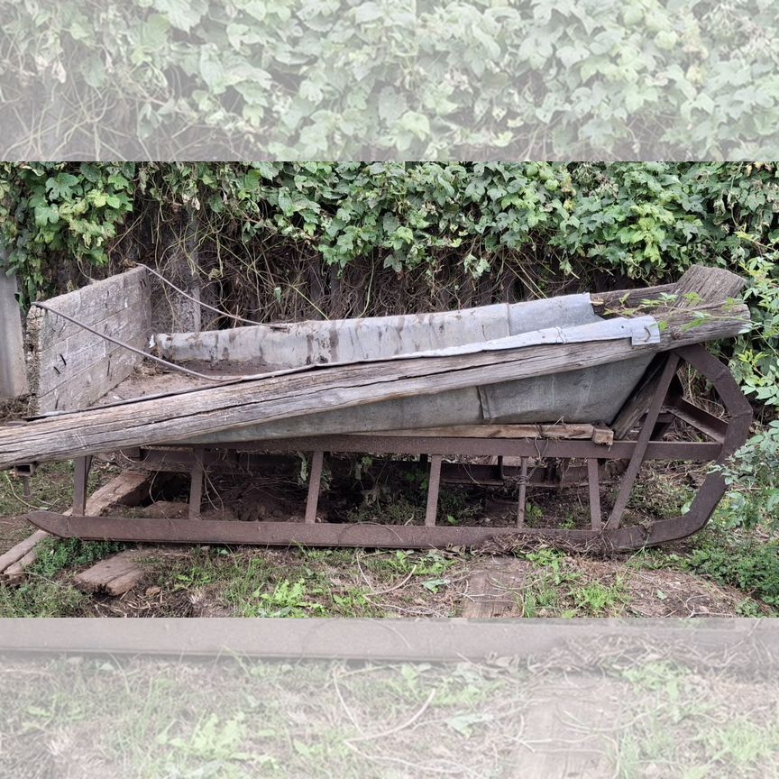 Сани зимние для лошади