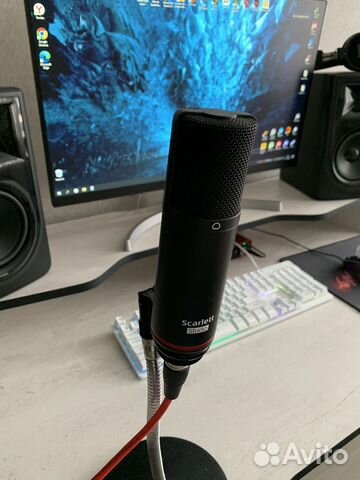Студийный микрофон focusrite 3rd gen купить в Самаре | Электроника | Авито