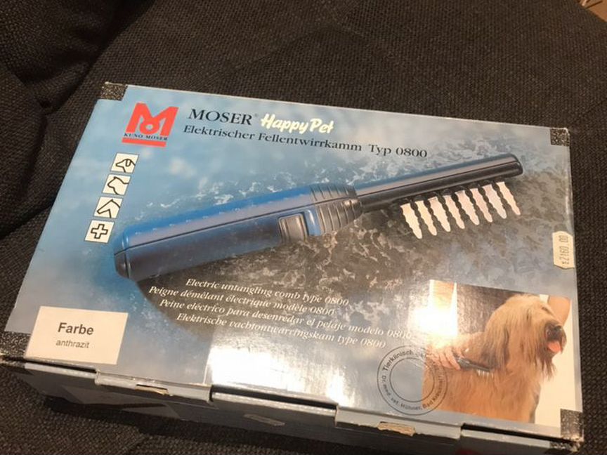 Расческа Moser Happy pet type 0800