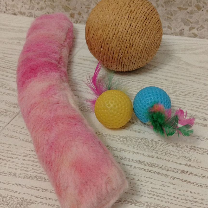 Игрушки для кошек набор