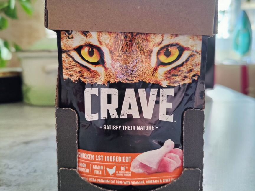 Влажный корм для кошек crave полнорационный