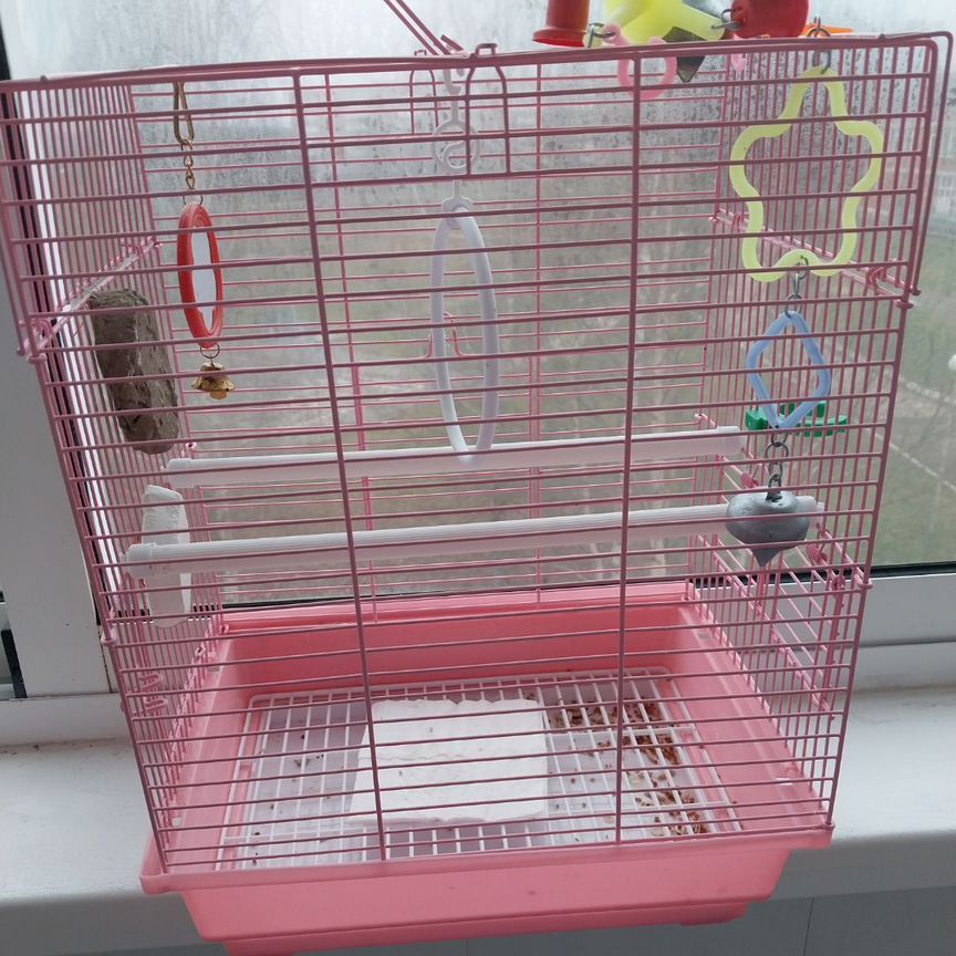 Клетка для волнистого попугая