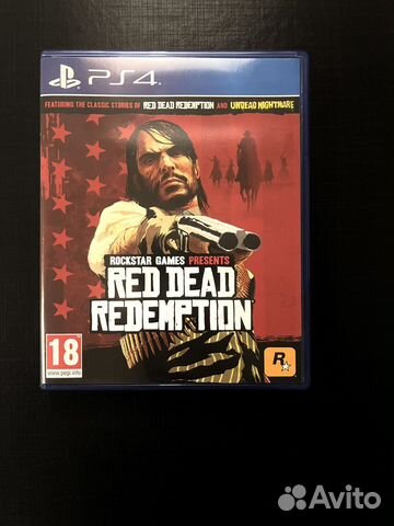 Диск с Red Dead Redemption (1 часть) PS4/PS5 купить в Москве ...