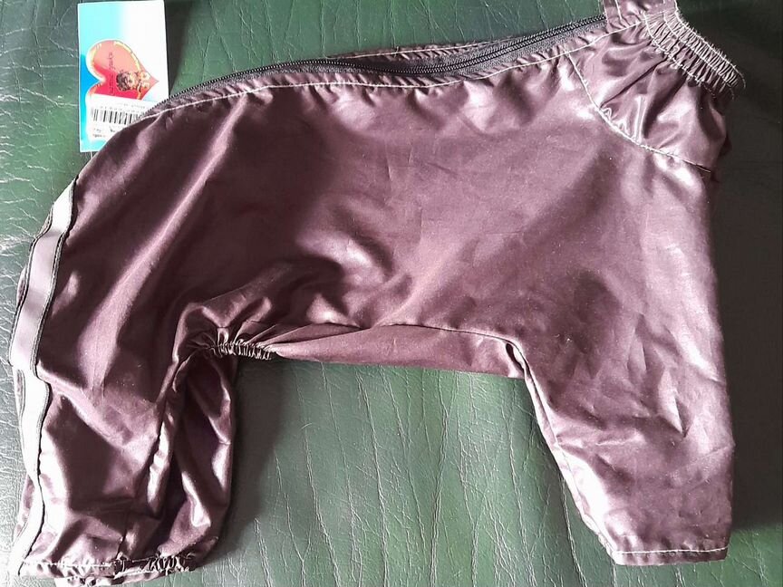 Плащ-дождевик для маленькой собаки