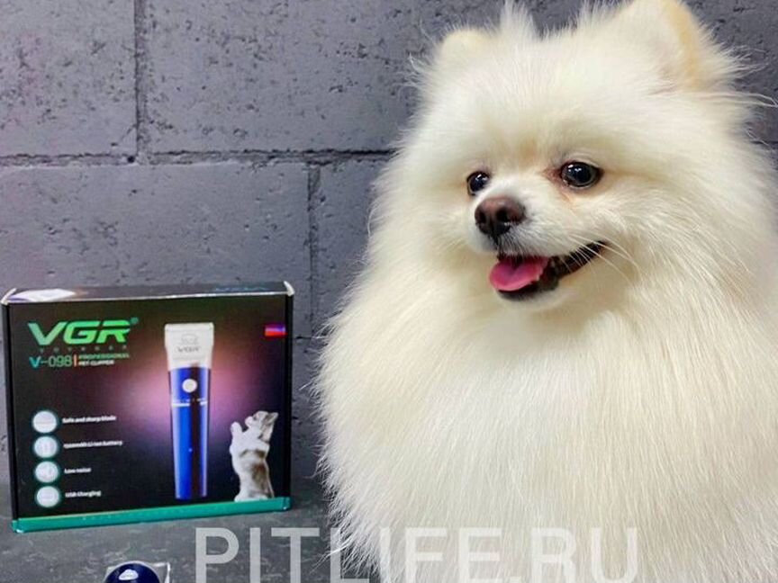 Машинка для стрижки животных: кошек и собак VGR V
