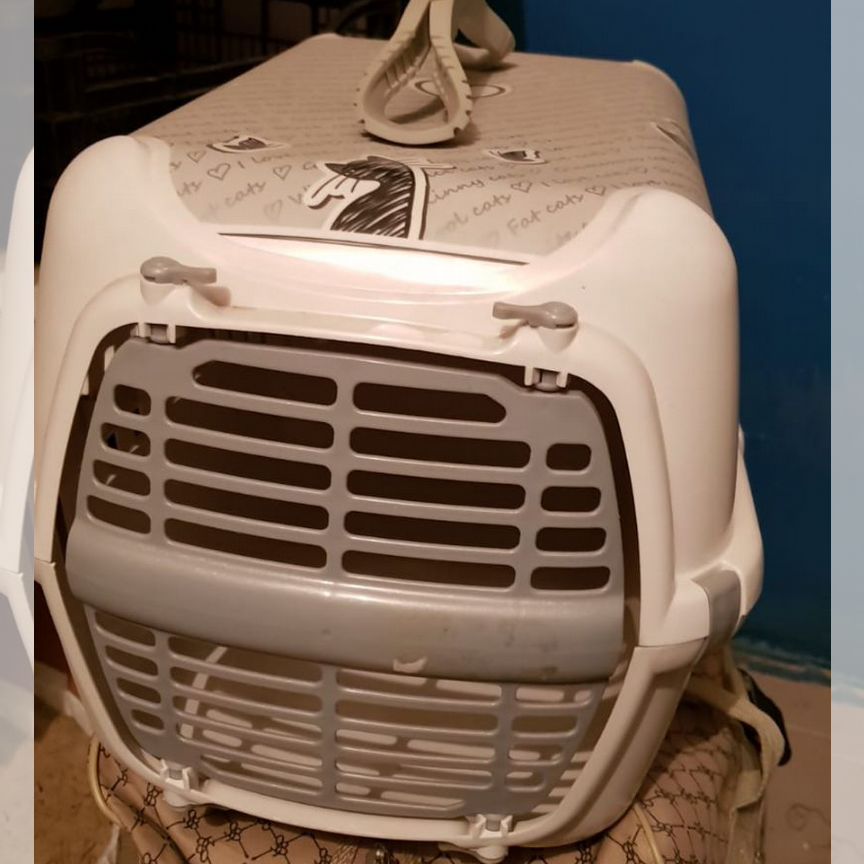 Переноска для кошек новая