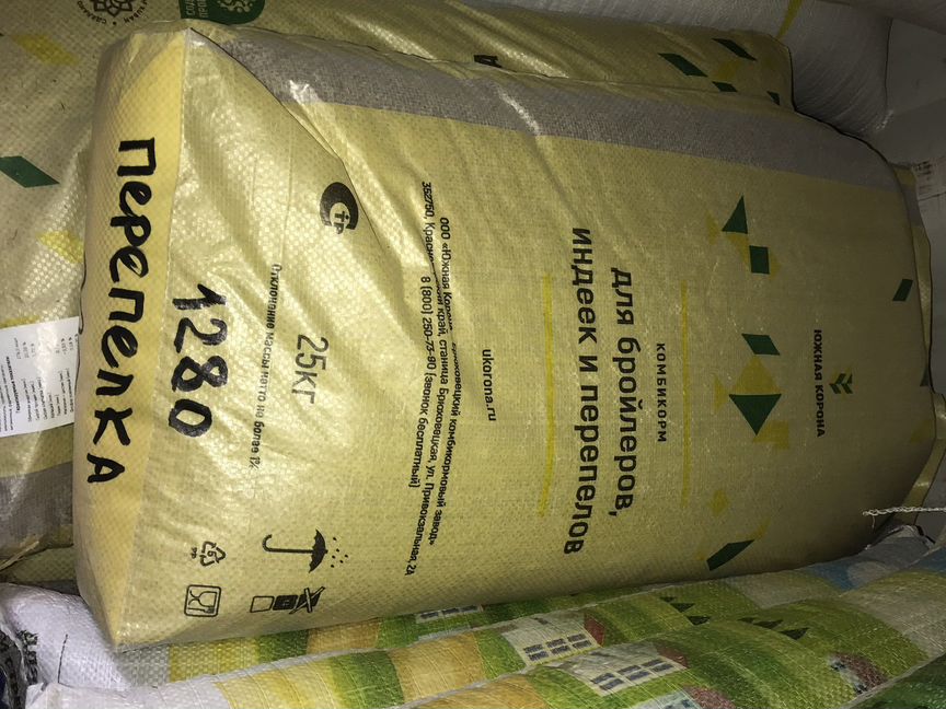 Комбикорм для перепелов Южная Корона в Аннино