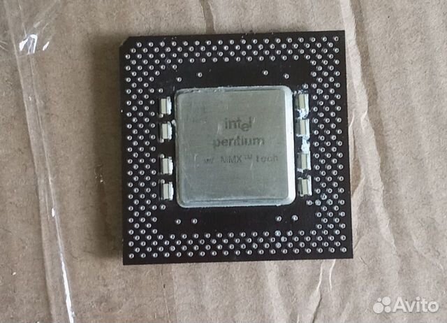 Ретро CPU Intel pentium 166 MMX SL26J купить в Москве | Электроника | Авито