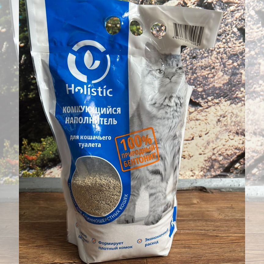 Комкующийся наполнитель Holistic