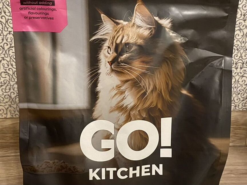 Go Kitchen для кошек, курица и фрукты