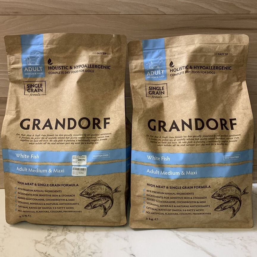 Корм для собак Grandorf 3 кг