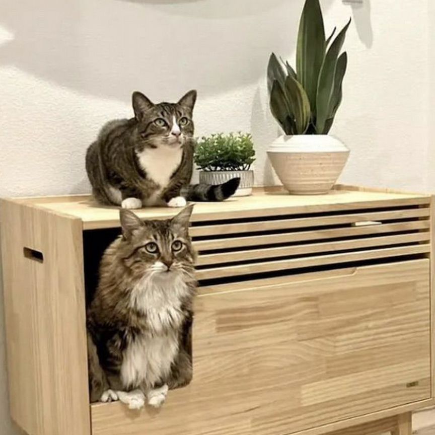 Тумба под кошачий лоток
