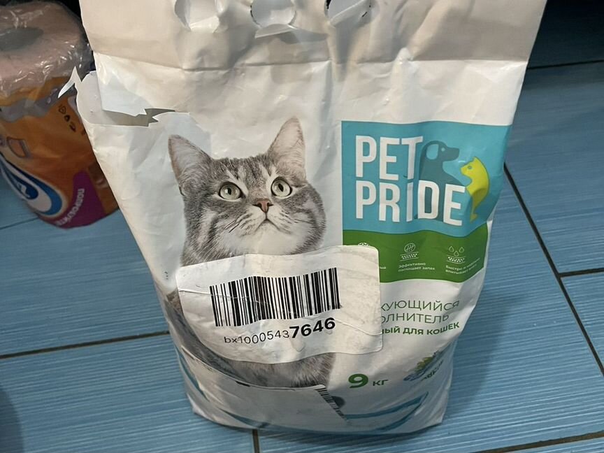 Наполнитель для кошачьего туалета Pet Pride