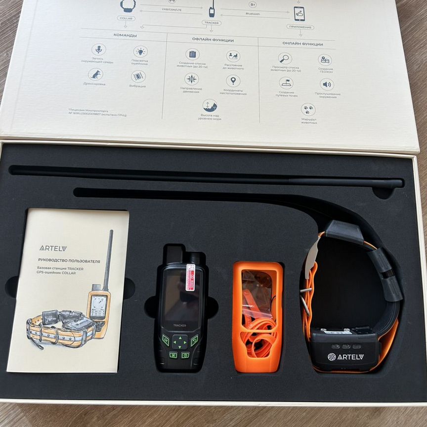 Gps навигатор для собак Artelw 2W