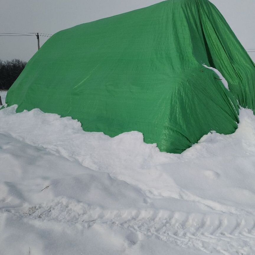 Сено в рулонах